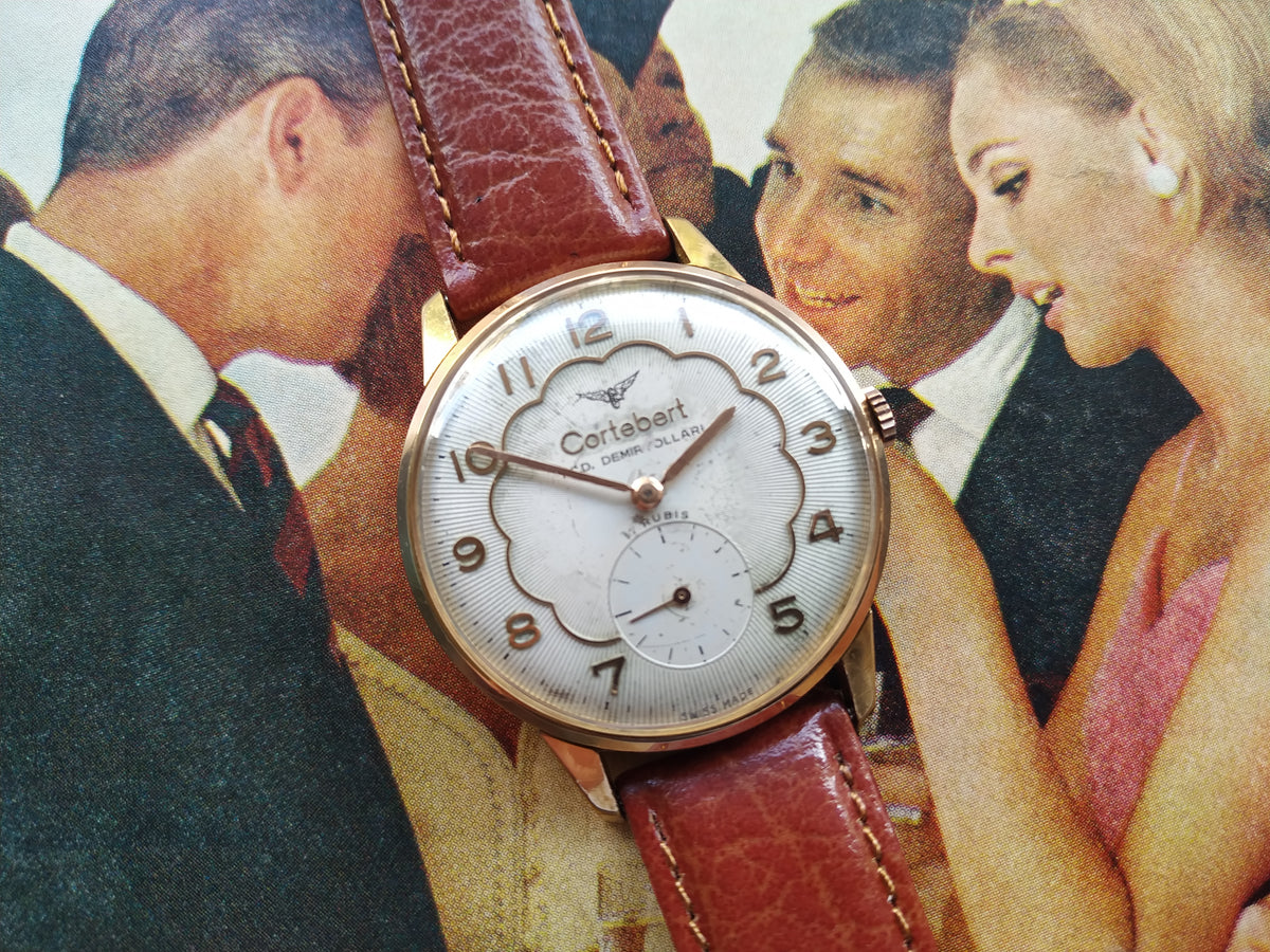 Cortebert Sub Second Turkish Railroad Wristwatch – tickdong