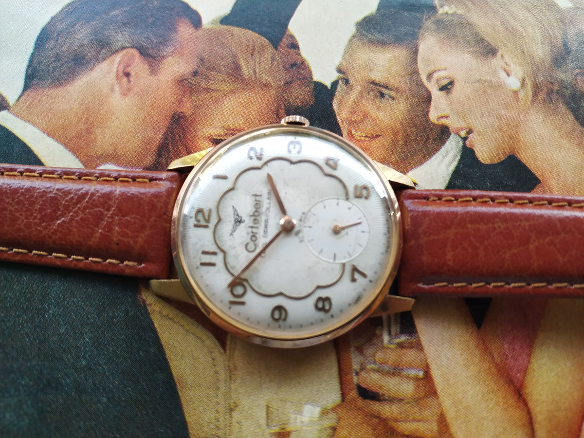 Cortebert Sub Second Turkish Railroad Wristwatch – tickdong